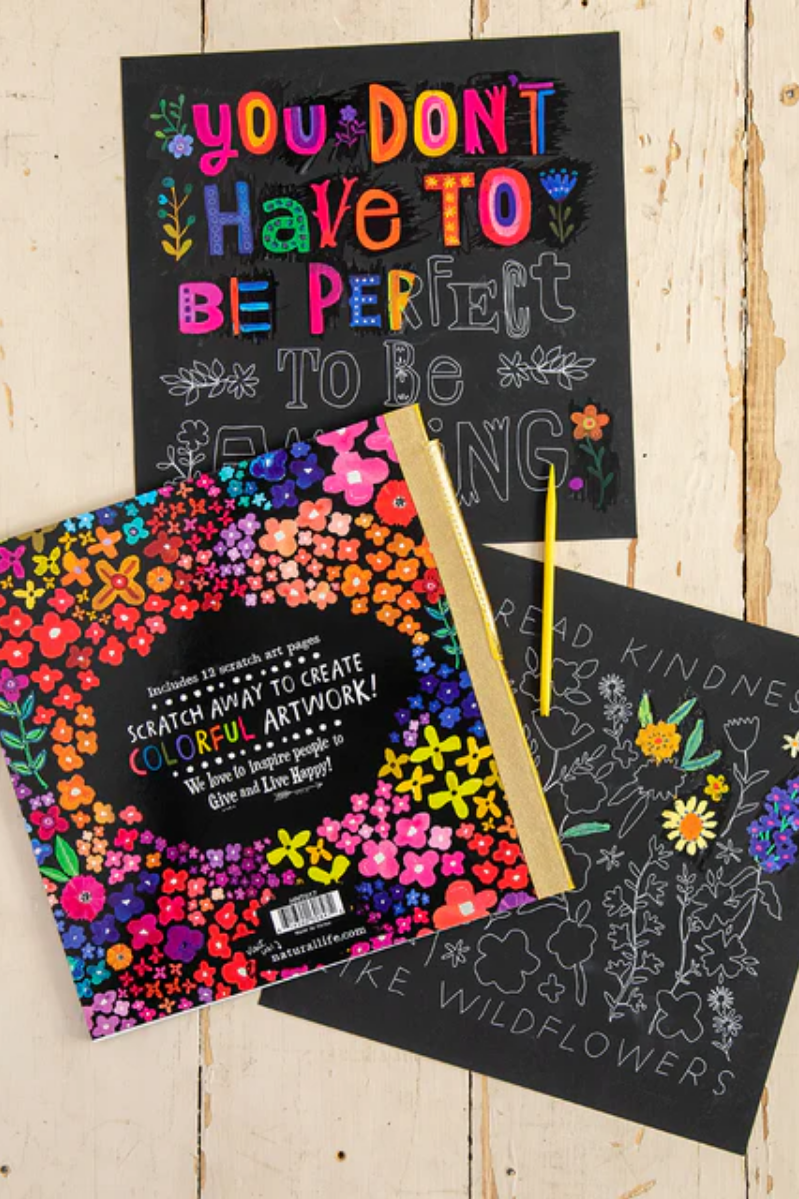 Scratch Art Poster Book | Natural Life – The Boutique