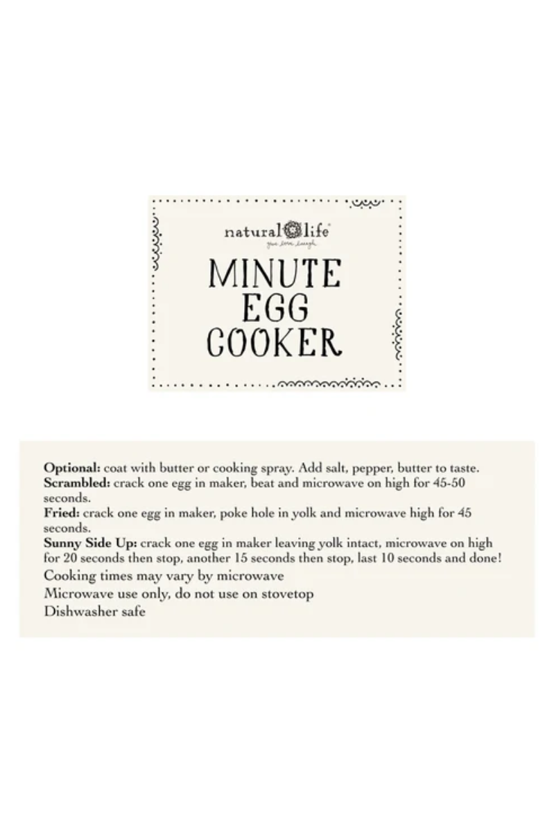 Minute Egg Maker | Natural Life – The Boutique